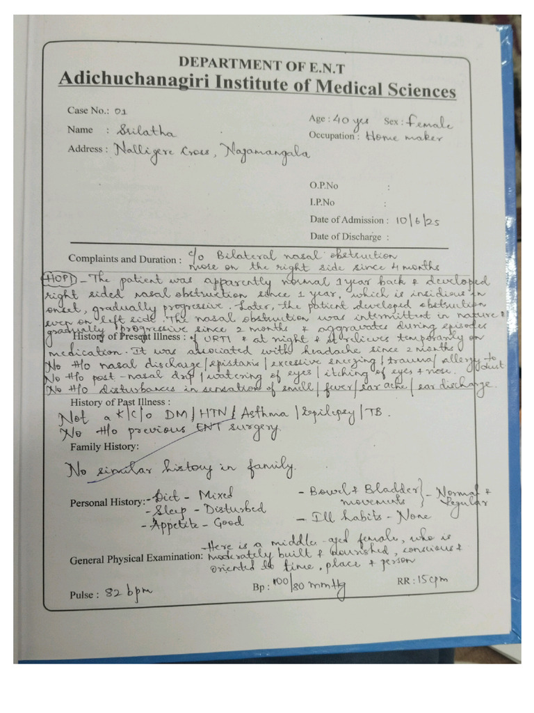 ENT cases | PDF
