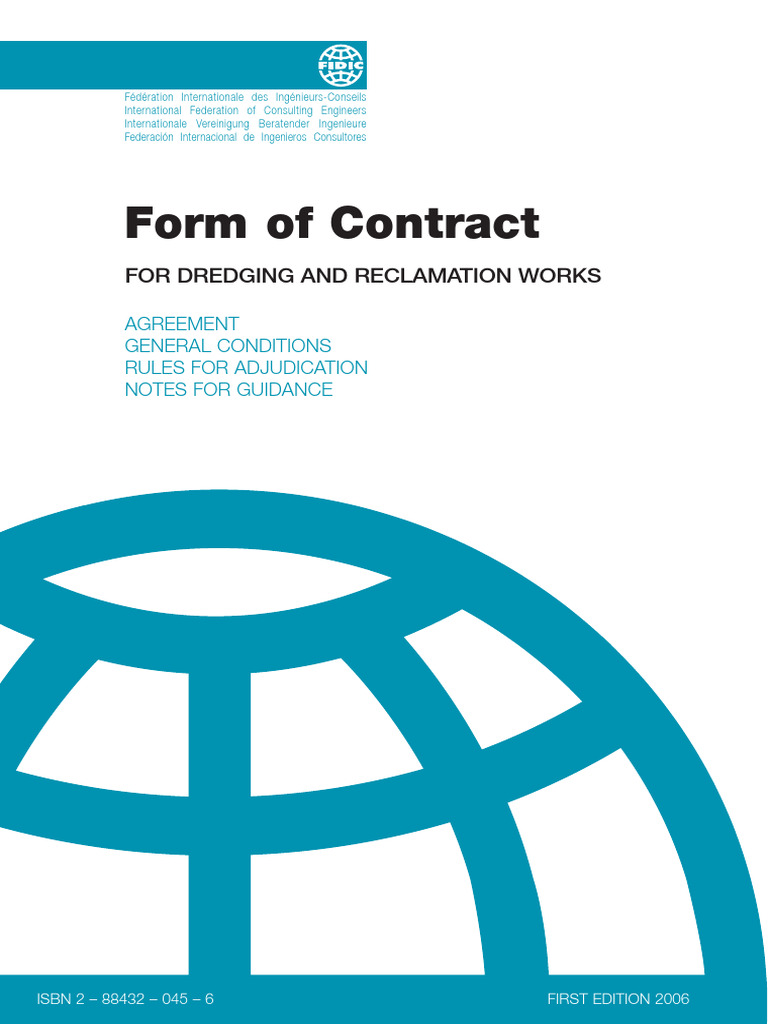 11_form of Contract for Dredging and Reclamation Works | PDF ...