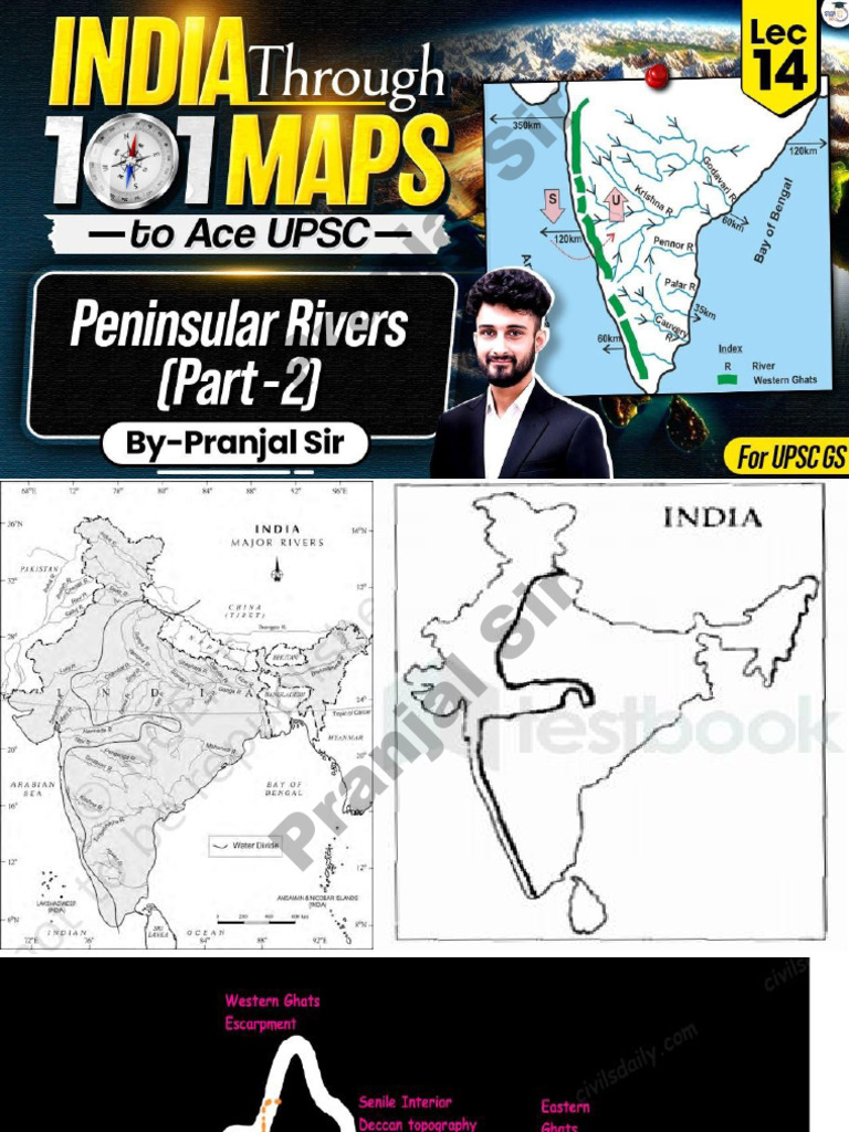 Major Indian River Systems Overview | PDF | Water | Water And The ...