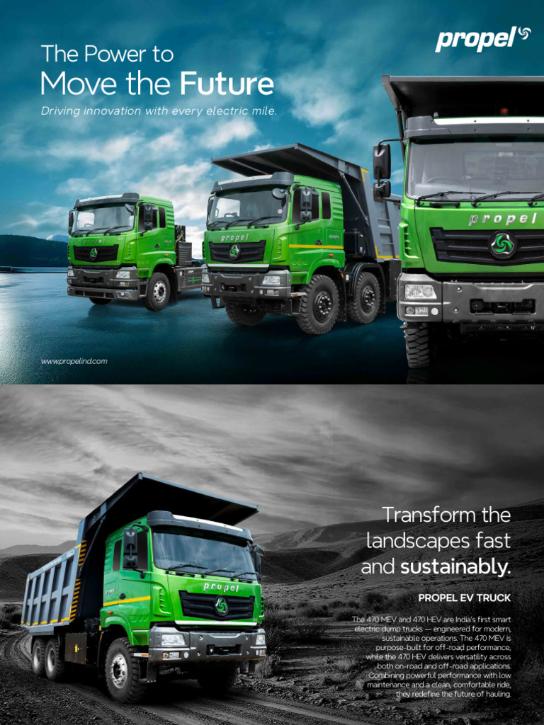 Propel EV Catalogue | PDF | Truck | Brake