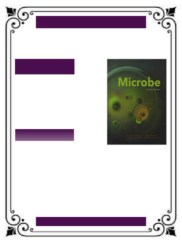 (eBook PDF) Microbe 2nd Edition by Michele Swanson eBook chapter pack ...