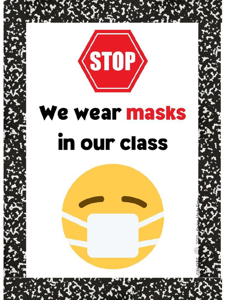 Covid19 Class Rules Social Distancing Posters | PDF