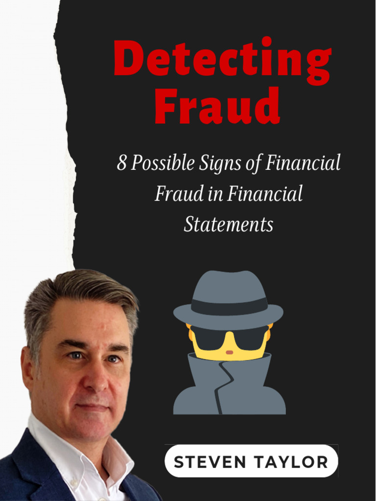Detecting Financial Fraud | PDF | Private Sector | Financial Services