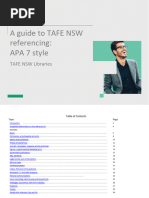 Swansea University APA 7th Referencing Guide | PDF | Apa Style ...