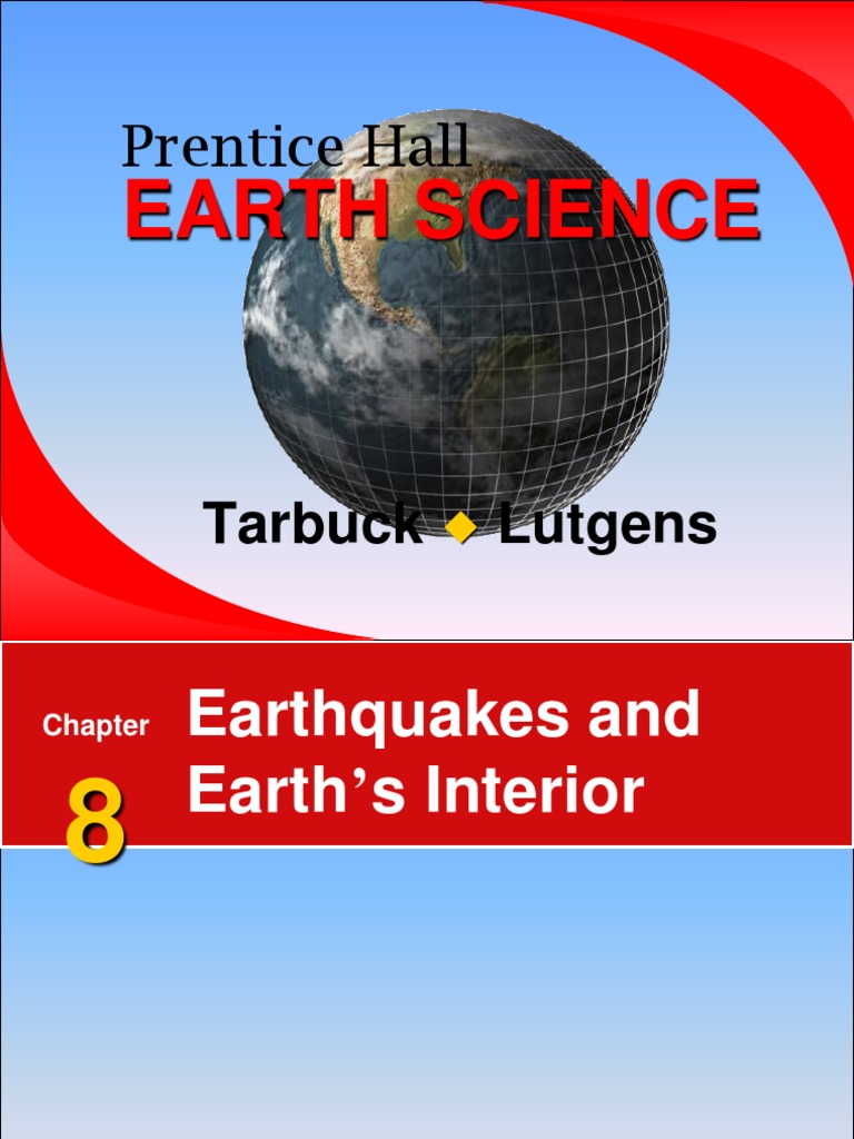 08.earthquakes and Earths Interior | PDF | Crust (Geology) | Earthquakes