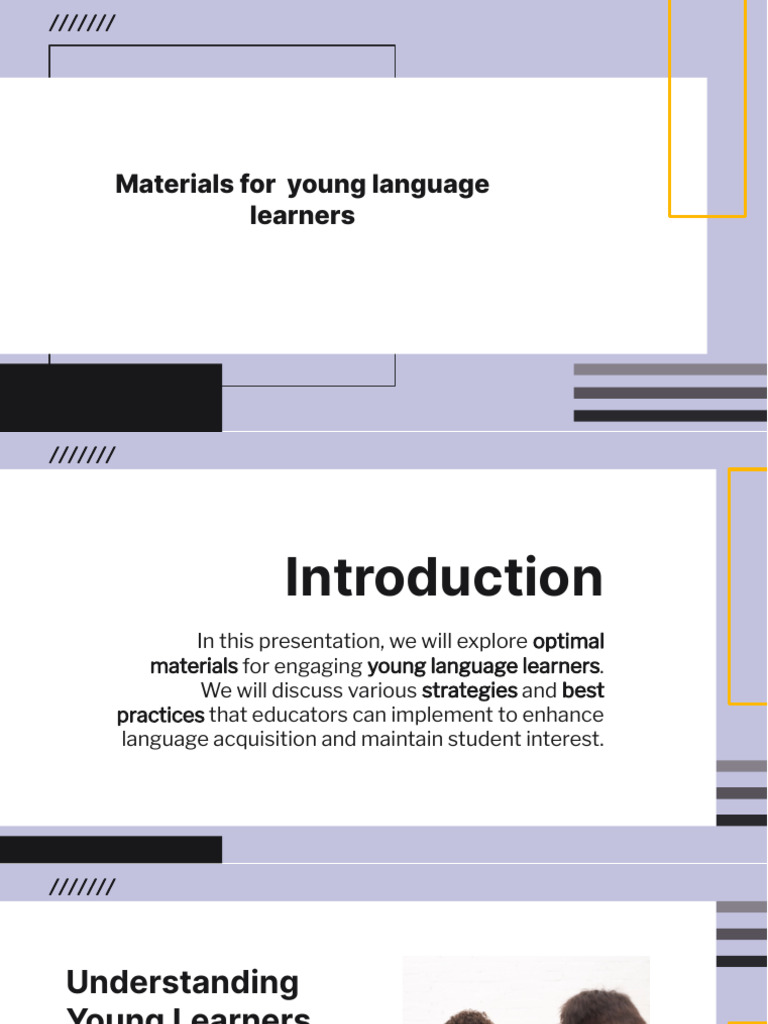 Engaging Materials for Young Learners | PDF | Learning | Language ...