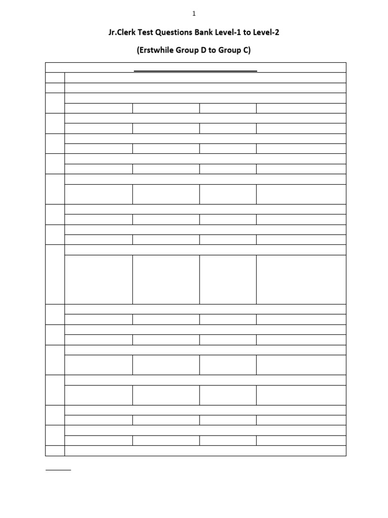 1663663287400-Question Bank for Erstwhile Gr D to Gr C (1) | PDF ...