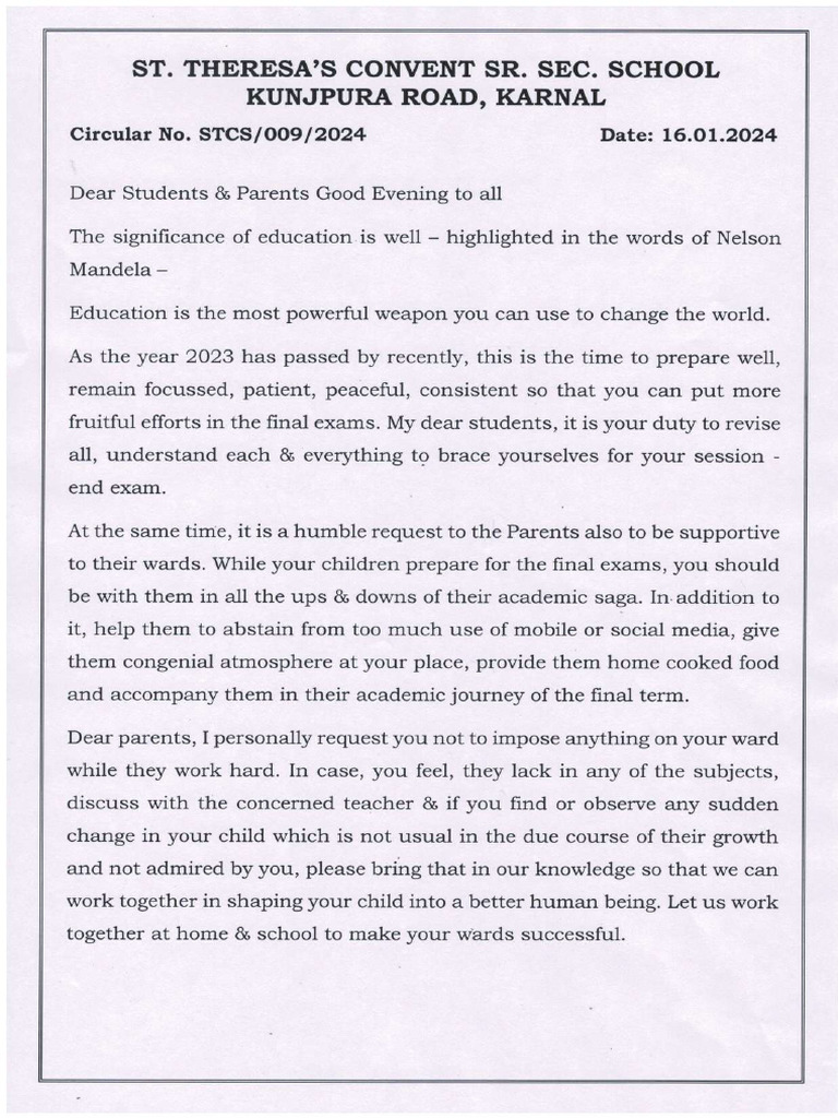 Circular Stcs 00916012024 | PDF
