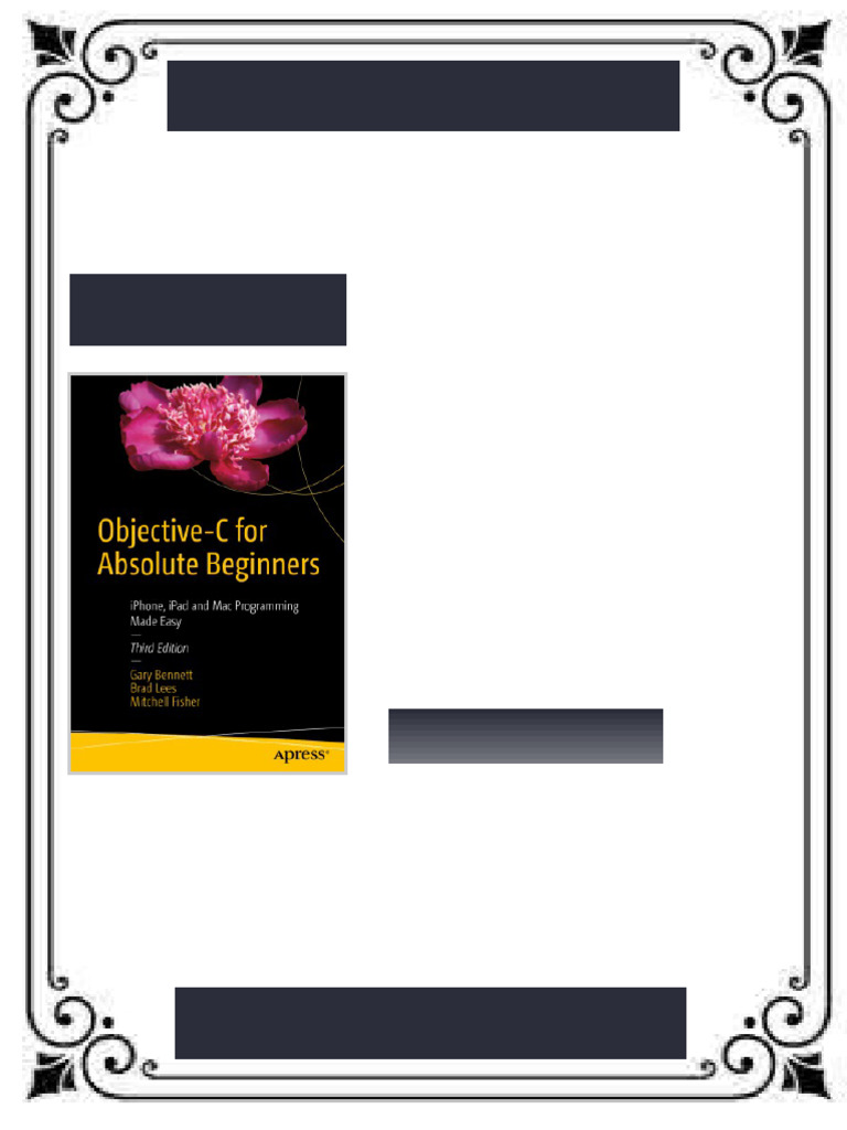 Objective C for Absolute Beginners iPhone iPad and Mac Programming Made ...