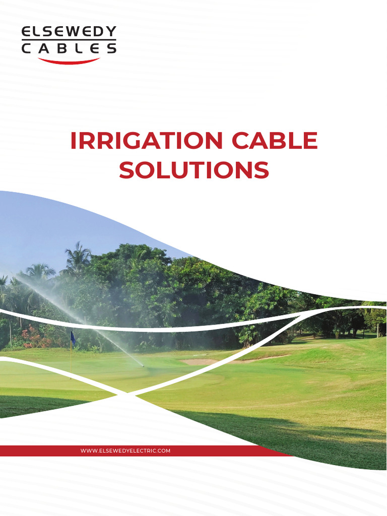 Custom Irrigation Cable Solutions | PDF | Insulator (Electricity ...