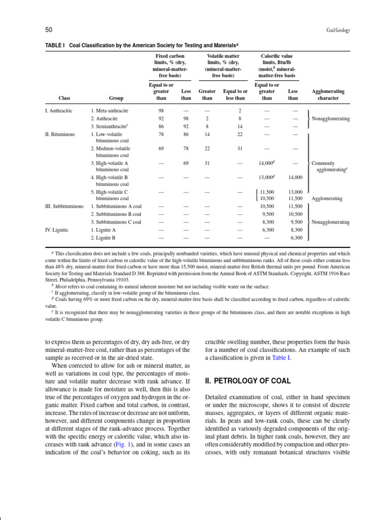 Coal Geology 2 | PDF | Bituminous Coal | Coal