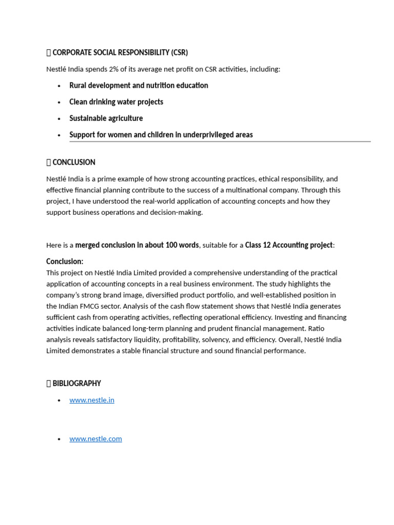 Introduction To Cash Flow Statement | PDF | Corporate Social ...