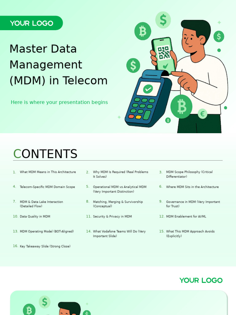 Master Data Management (MDM) in Telecom | PDF | Artificial Intelligence ...