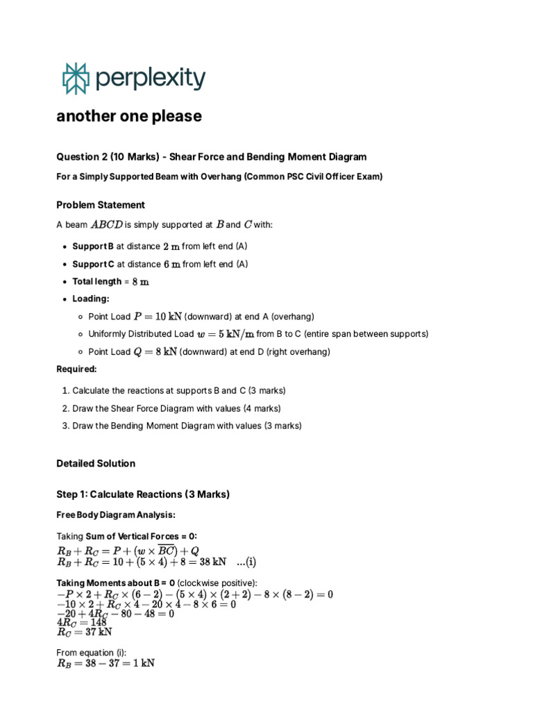 psc note | PDF | Beam (Structure) | Bending