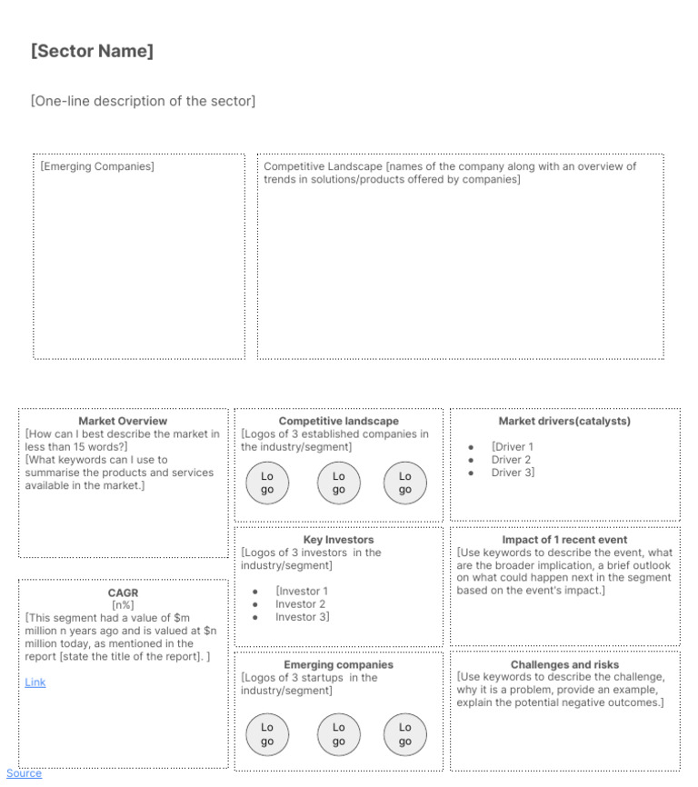 Market Analysis Slide Template [Make a Copy] | PDF