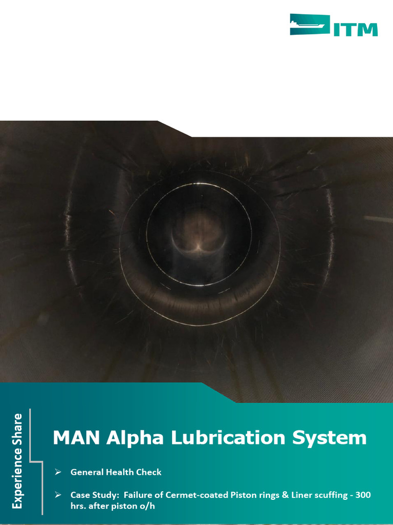 MAN - Alpha Cylinder Lub. System General Health Check (Case Study ...