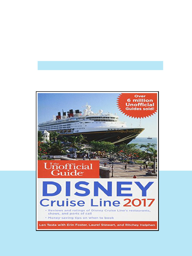 Disney Cruise Line 2017 2017th Edition Coll No Waiting Time | PDF