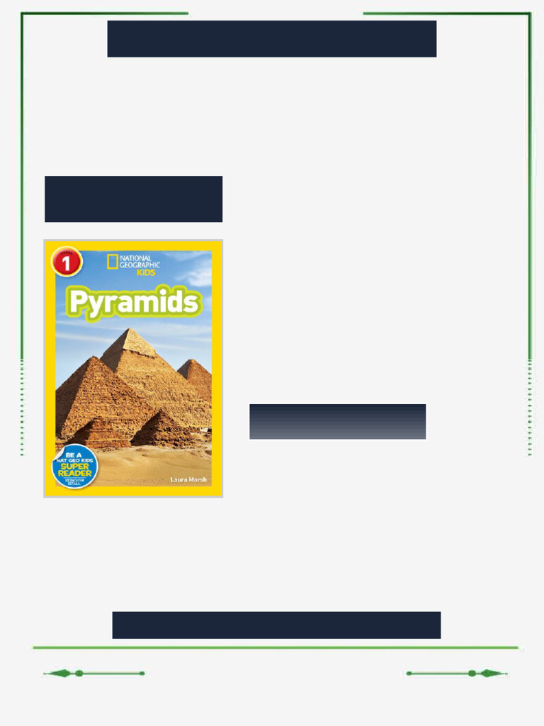National Geographic Readers Pyramids Level 1 Laura Marsh eBook digital ...