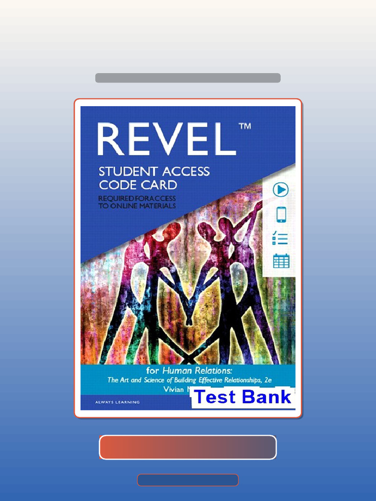 Human Relations the Art and Science of Building Effective Relationships ...