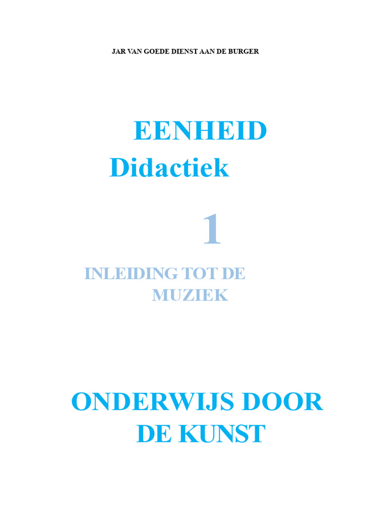 Leer - en Leeractiviteiten Voor de 3e Klas Van de Basisschool | PDF