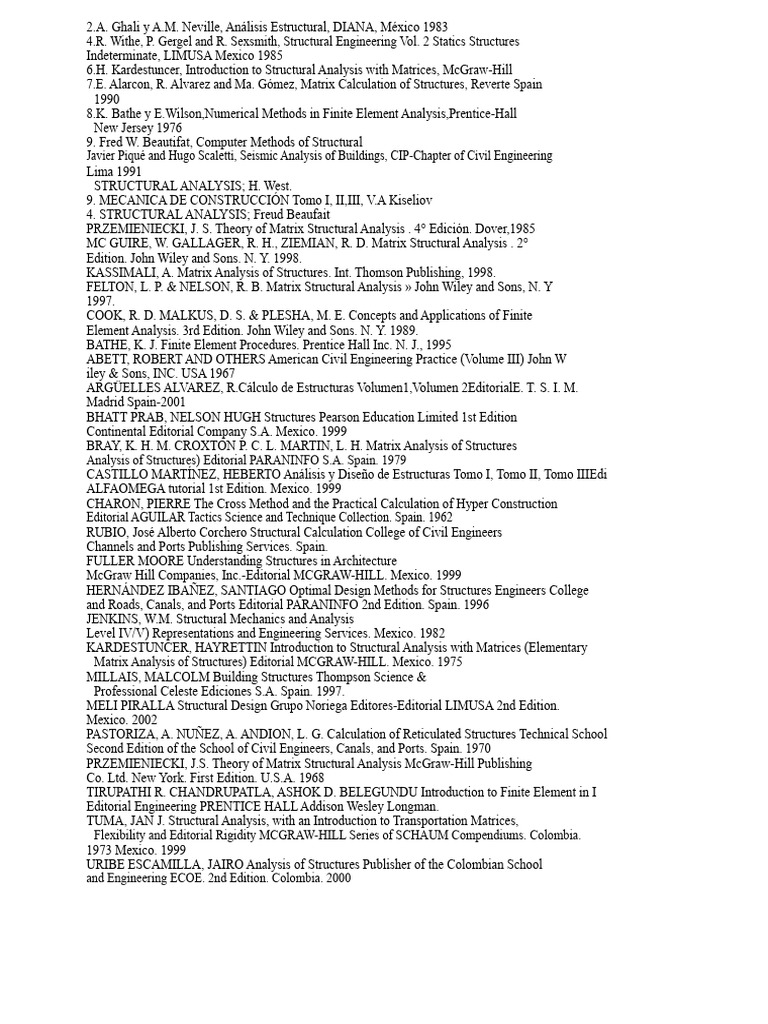 Comprehensive Guide to Structural Analysis | PDF | Structural Analysis ...
