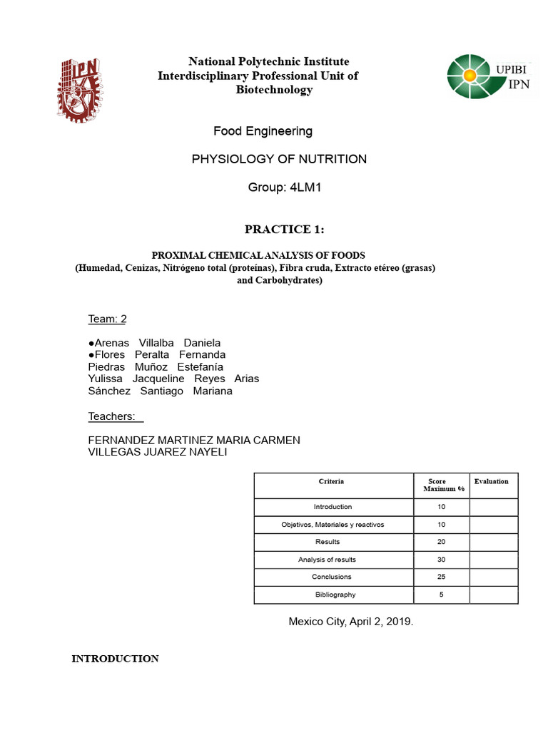 Proximal Chemical Analysis (1) | PDF | Lipid | Chemical Compounds