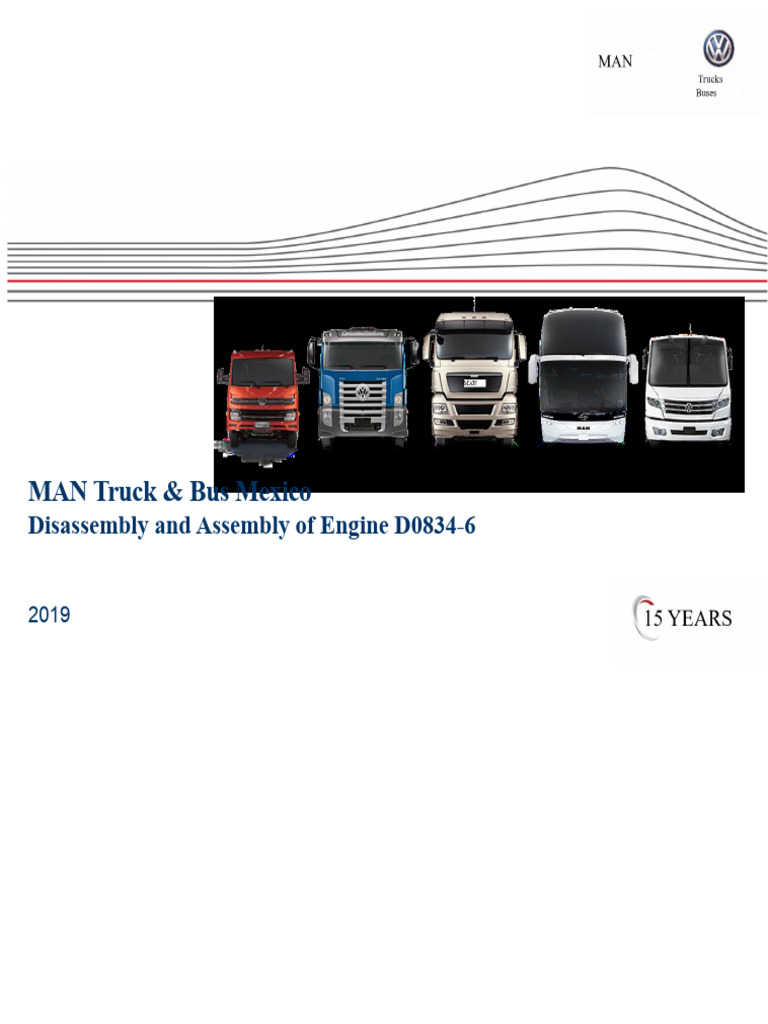 Motor D08 Assembly - Disassembly | PDF | Turbocharger | Engines