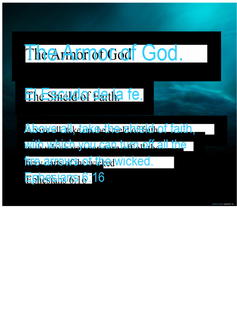 Understanding the Shield of Faith | PDF | Faith | God