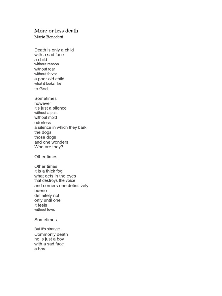 Exploring Death in Poetry | PDF