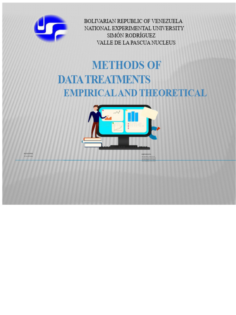 Method of Treatment of Empirical and Theoretical Data | PDF | Theory ...