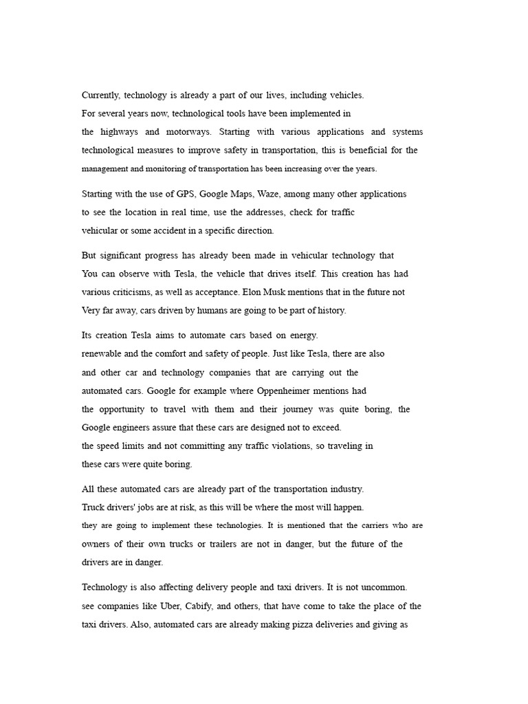 Chapter 8, 9, 10 of "Every Man For Himself" Summary | PDF | Automation ...