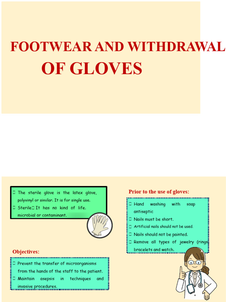 Proper Glove Use and Removal Techniques | PDF | Hand | Glove