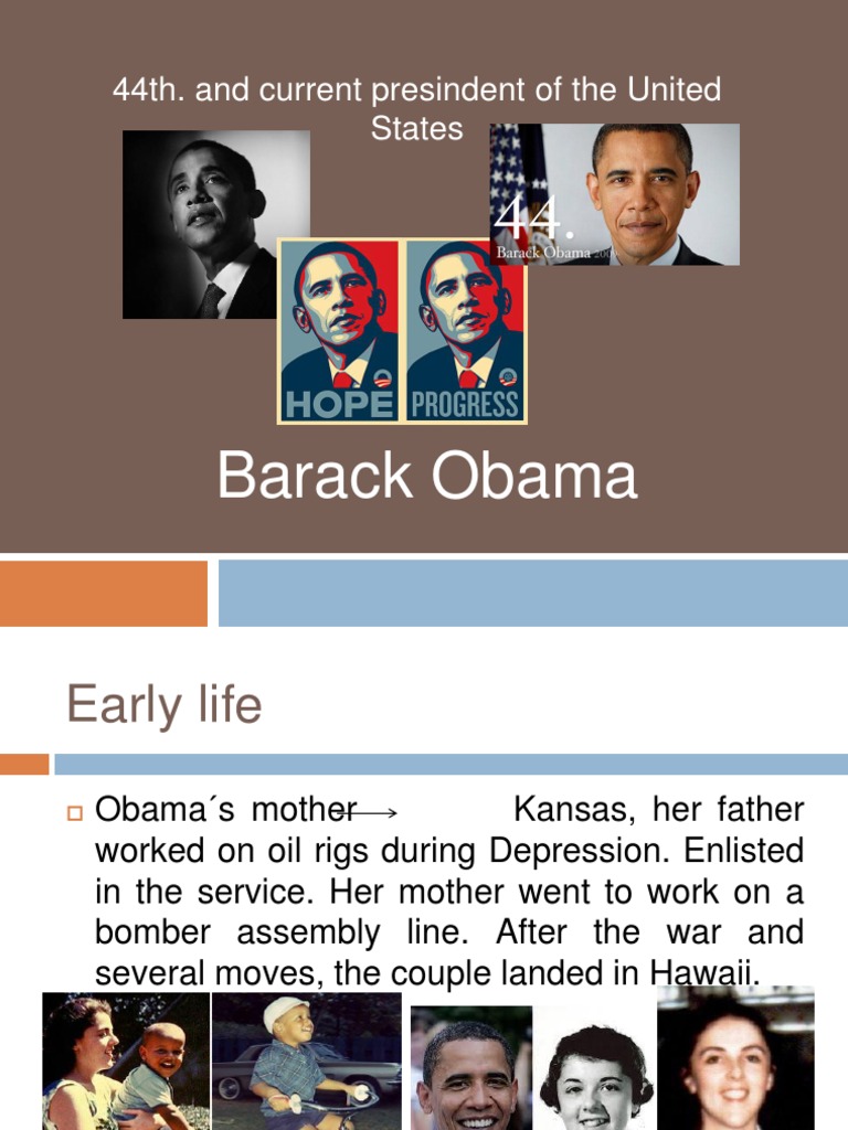 Presentación Barack Obama | PDF