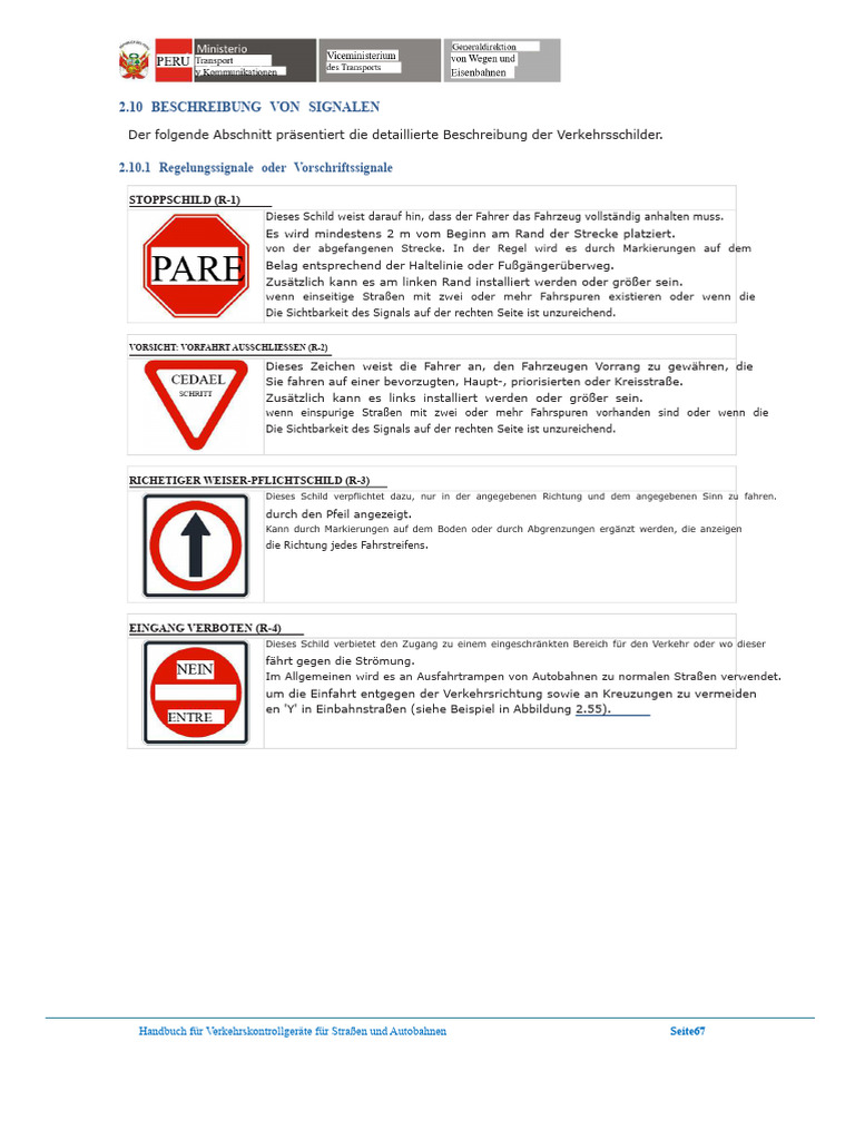 Verkehrsschilder Lernen Fr Autoprfung Pdf