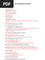 2025 Spanish Oral Exam Scenarios | PDF