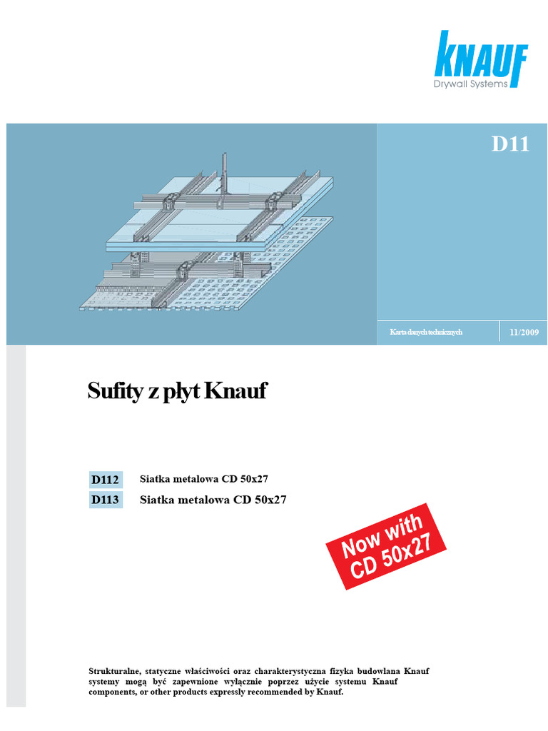 Systemy Knauf D11 | PDF