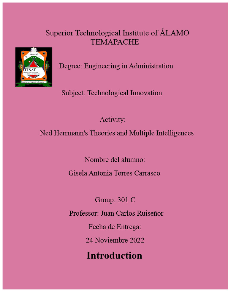 Understanding Herrmann's Brain Theory | PDF | Intelligence | Thought