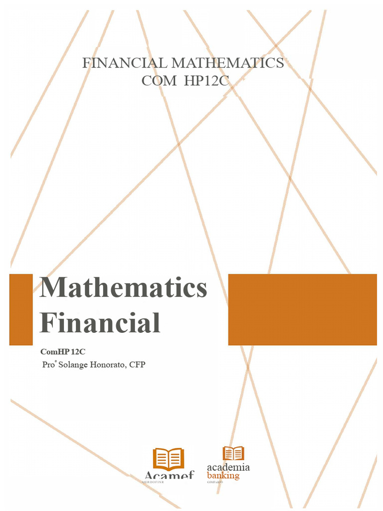 Complete Financial Mathematics Handbook (With Tips) | PDF | Variance ...