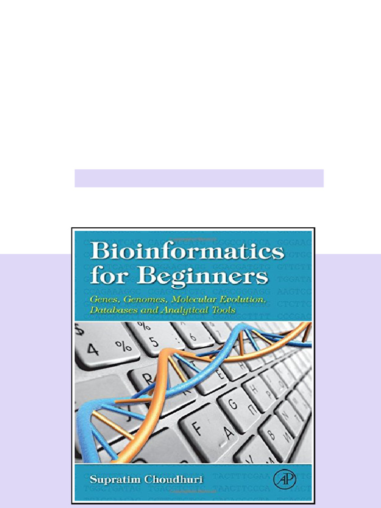 (Ebook) Bioinformatics for Beginners: Genes, Genomes, Molecular ...