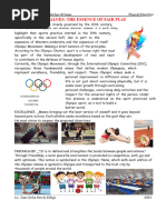 Olympic and Paralympic Values in Sport | PDF | Sports