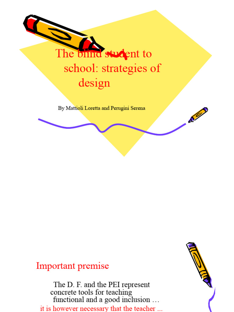 Strategies for Teaching Blind Students | PDF | Visual Impairment ...
