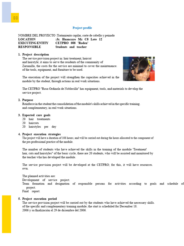 Hair treatment project, haircut and hairstyle.pdf | PDF | Hairstyle