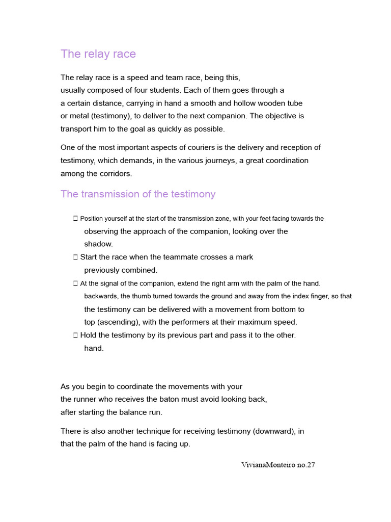 relay race | PDF
