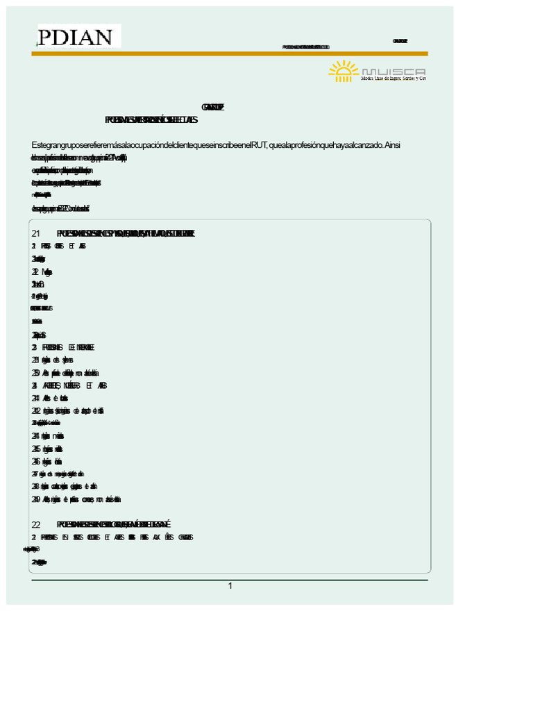 Codes RUT Occupation | PDF | Applied And Interdisciplinary Physics ...