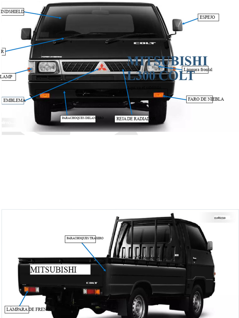 Mitsubishi L300 Colt | PDF