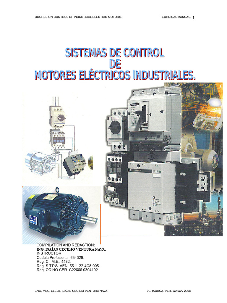 Control of Electric Motors | PDF | Watt | Relay