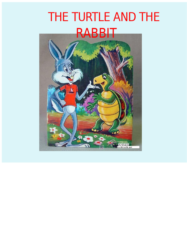 The Story of The Turtle and The Rabbit | PDF