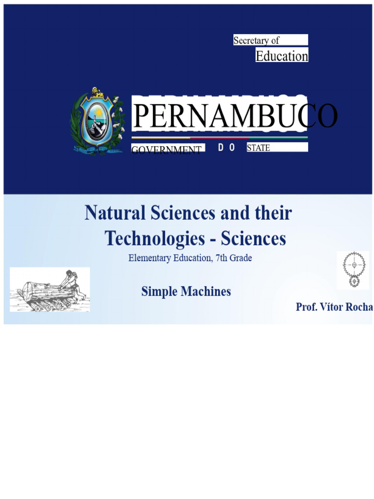 7th Grade Class - Simple Machines - Review | PDF | Machines | Lever