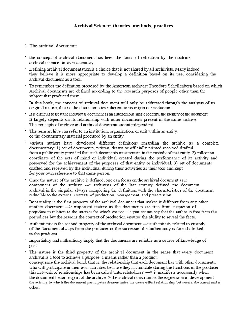 Archival Science Theories Methods and Practices by Linda Giuva Maria ...