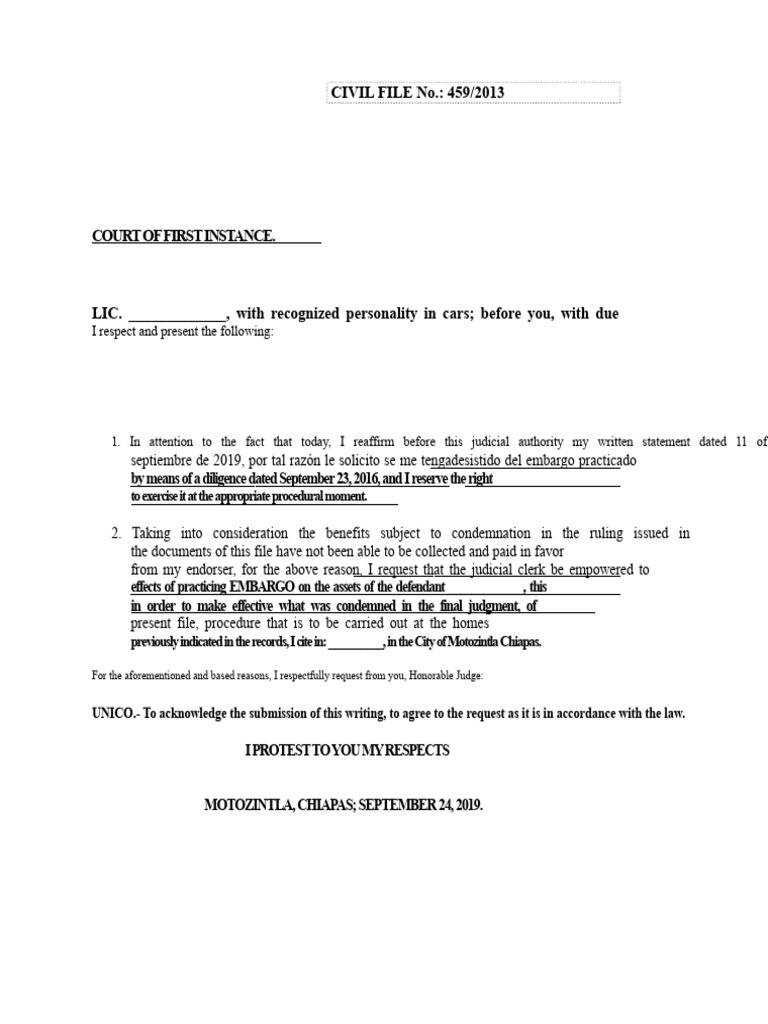 Withdrawal of Attachment Against the Defendant After Ratification | PDF